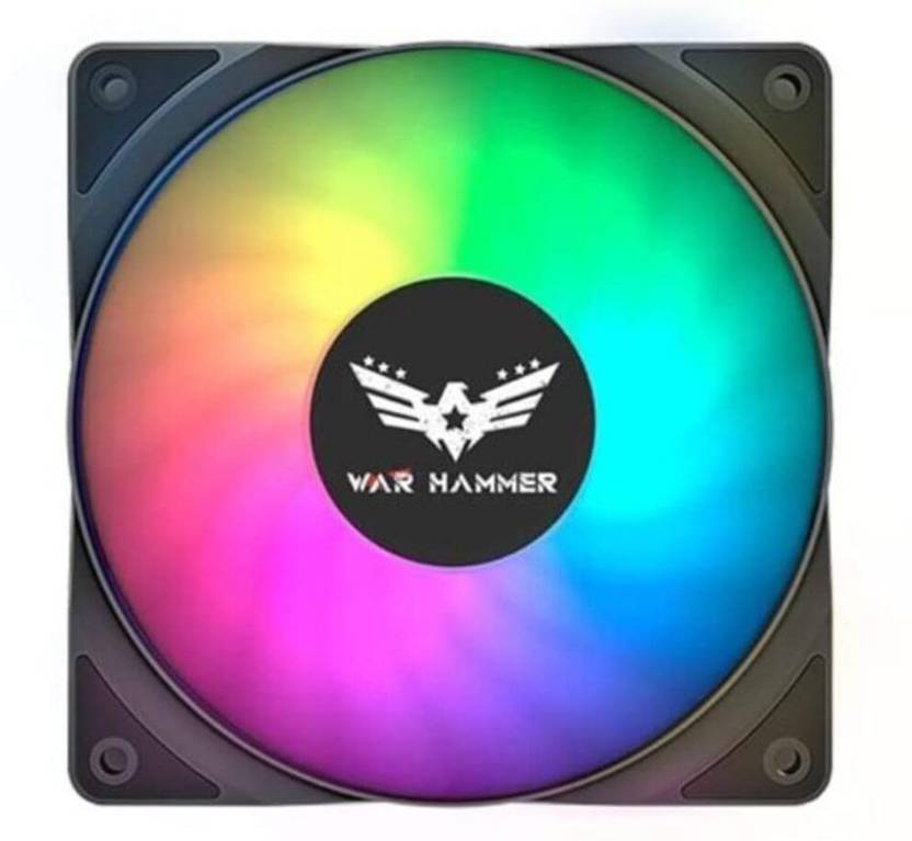 War Hammer 120mm RGB CPU Fans For Gaming PC Cabinet Quite Cooling ...