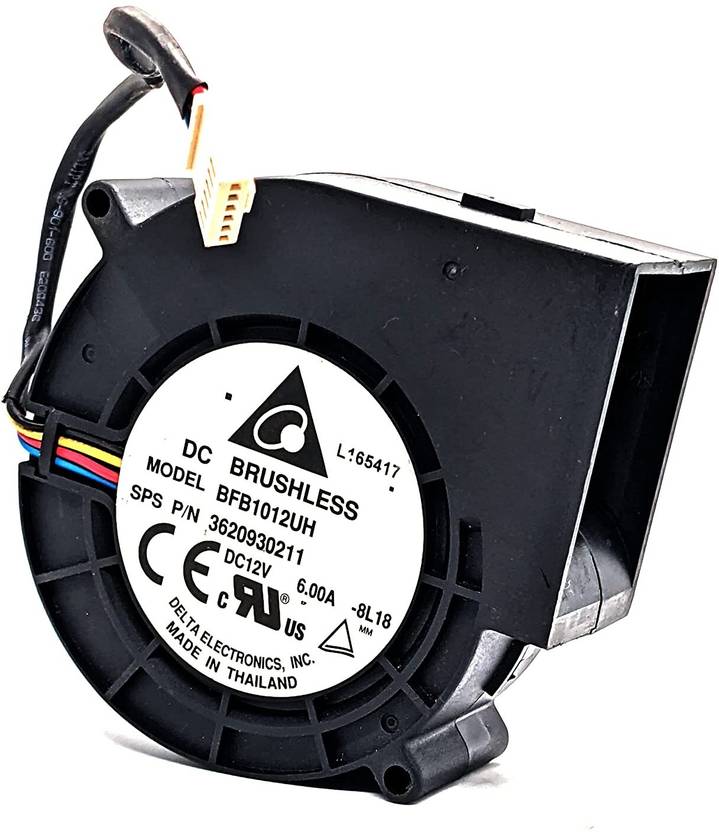 Electronic Spices Delta BFB1012UH 12V 6A DC Blower 8300RPM Speed ...
