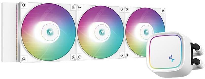 Deepcool LE720 WH 360mm ARGB CPU Liquid Cooler/AIO Liquid Cooling ...