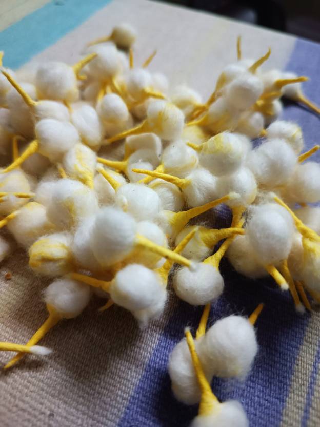 fresh train HANDMADE Cotton Wicks Made With Milk & Haldi | Pooja Batti ...