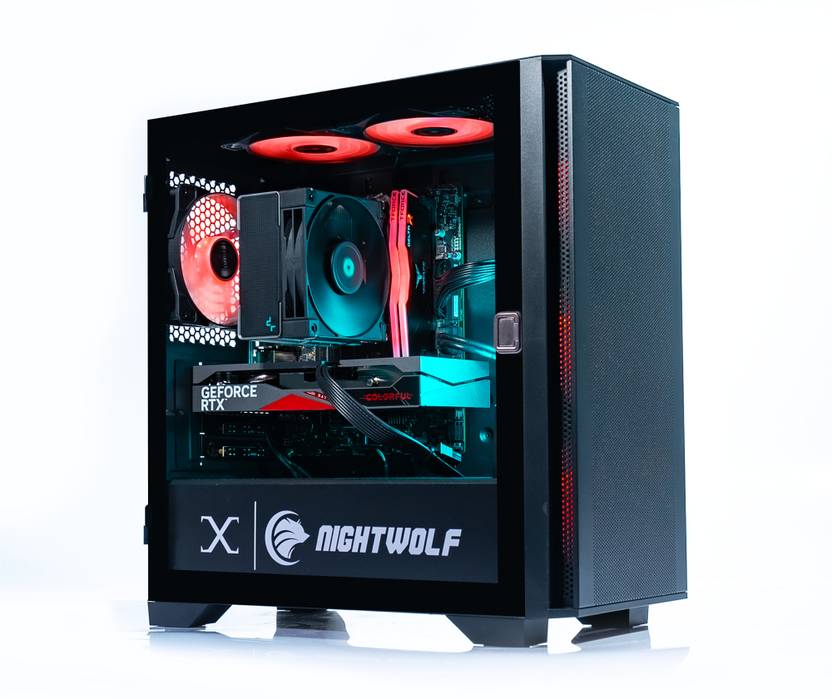 XRIG NIGHTWOLF V2 Intel i5 12400F 6 Cores 12 Threads Upto 4.40 GHz (32 ...