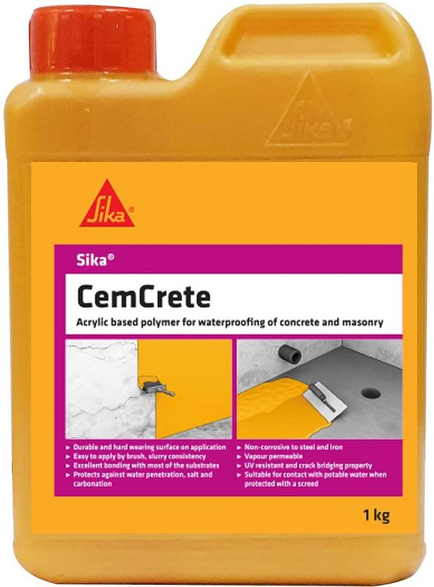 Sika CemCrete | Acrylic polymer for waterproofing, Repair, Bonding ...