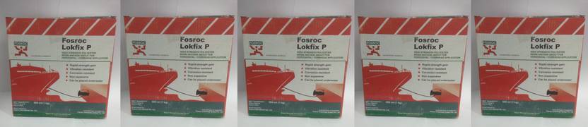 FOSROC Lokfix P(Pack of 5 Each 1Kg)Mix & Place Polyester Resin ...