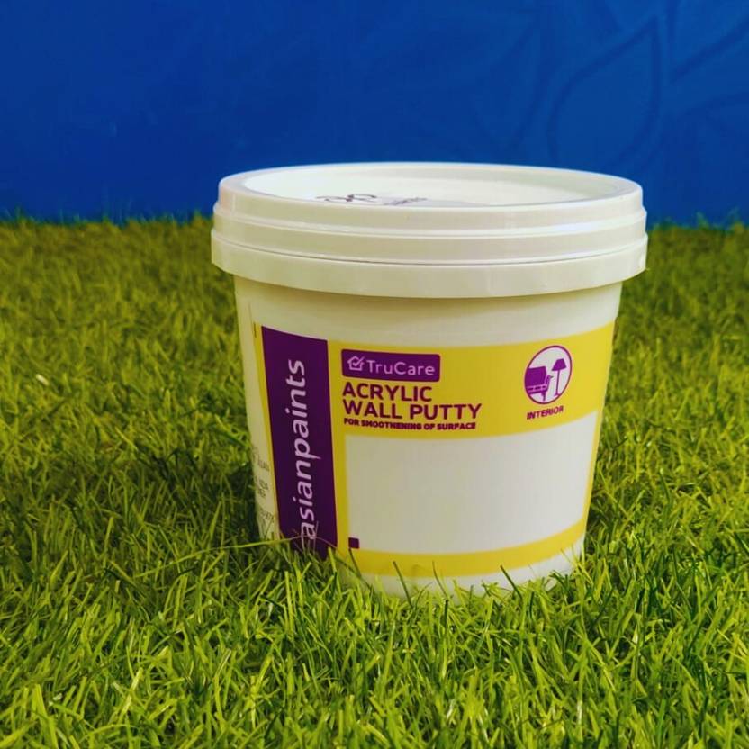 Asian Paints TRUCARE ACRYLIC WALL PUTTY WHITE 1 KG ( PACK OF 2 ) Crack ...