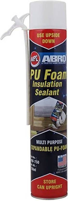 ABRO PUF-750 Multipurpose Expandable PU Foam Insulation Sealant Spray Crack Filler Price in ...