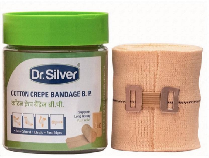DR SILVER 6cm X 4mt, Pain Relief Garam Patti for Hand, Leg, Wrist, Knee ...