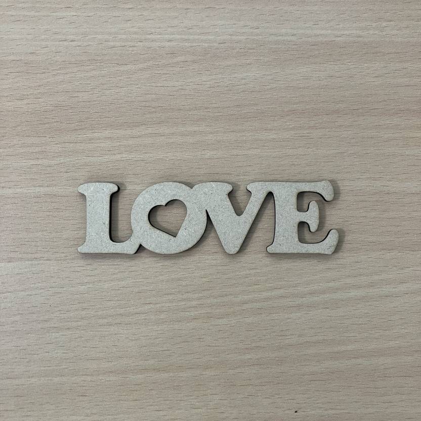 EYM LOVE Cutout Wooden Cut-outs Price in India - Buy EYM LOVE Cutout ...