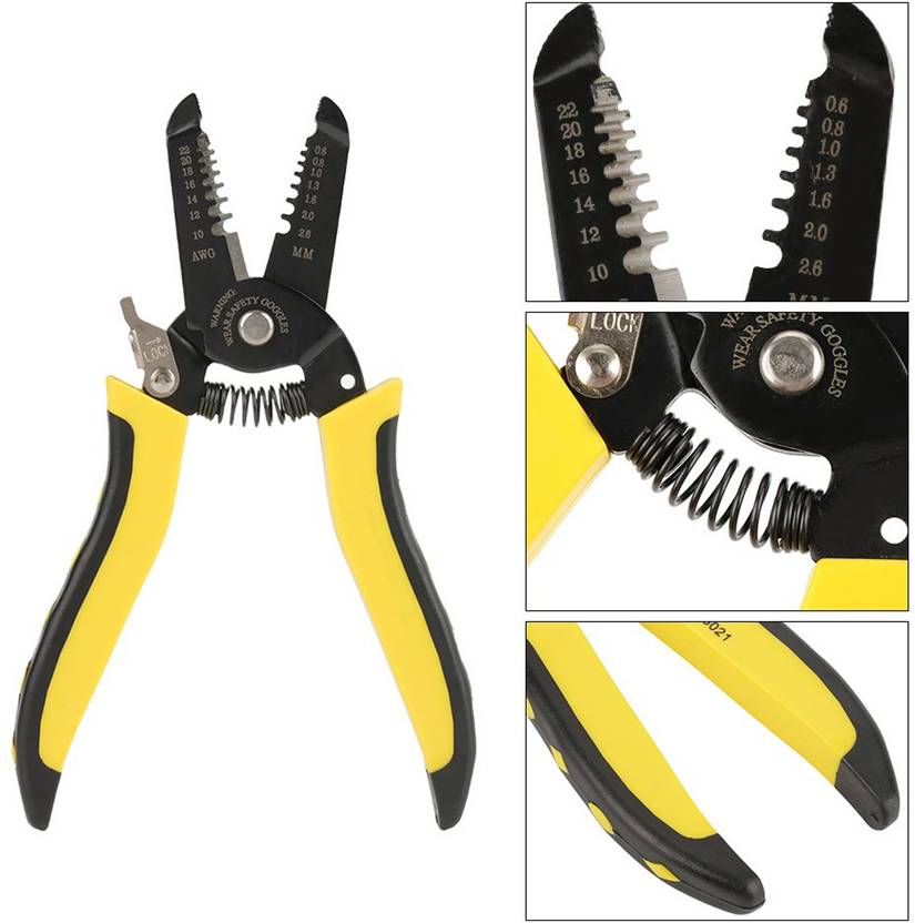 FITUP Wire Cable Striper Cutter Stripper Crimper For Electrical Tool ...
