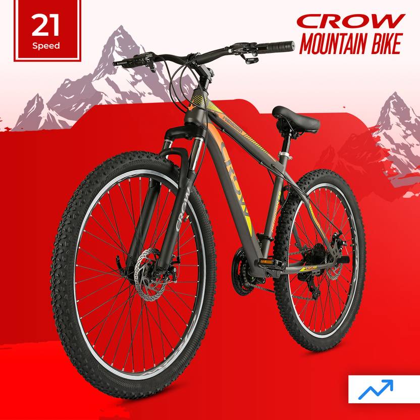 Crow MERIDIAN 21 | FULLY FITTED | SHIMANO GEARED | FRONT SUSPENSION ...