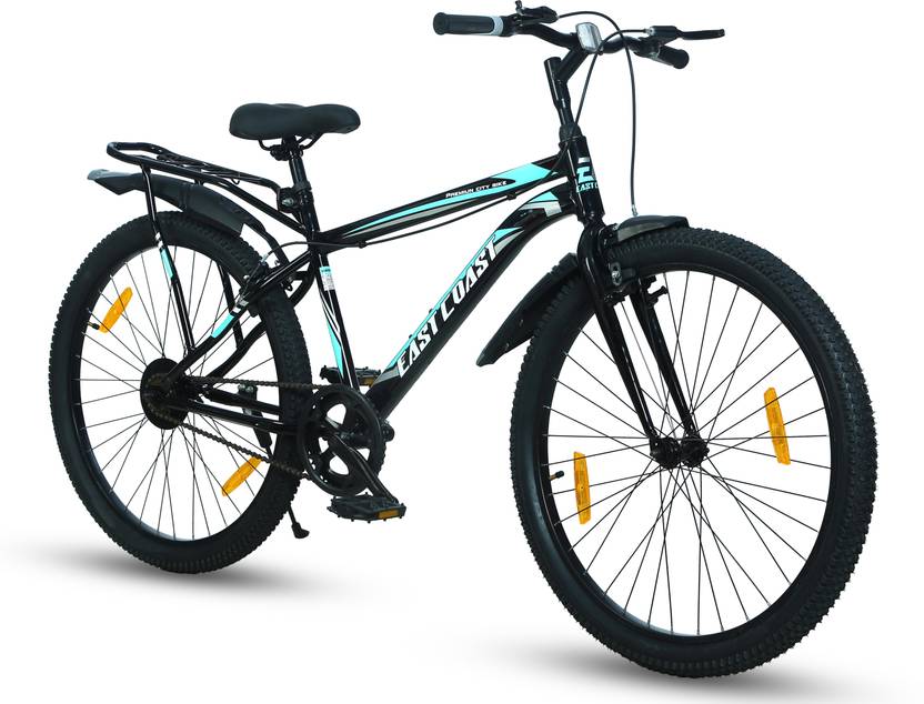 EAST COAST Premium City Bike/cycle 26t with Inbuilt Carrier 26 T (inch ...