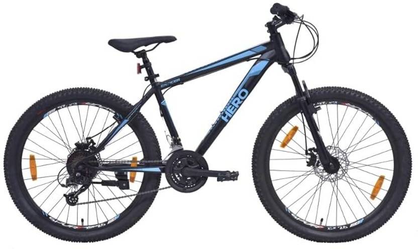 HERO Sprint Enticer Cycle in 26" Wheel Size with 21 Speed Gears with ...