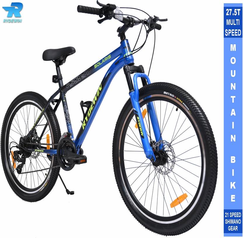 RYDEWIN Solaris 27.5T Blue Multi Speed 21 Gears Bicycle for Young ...