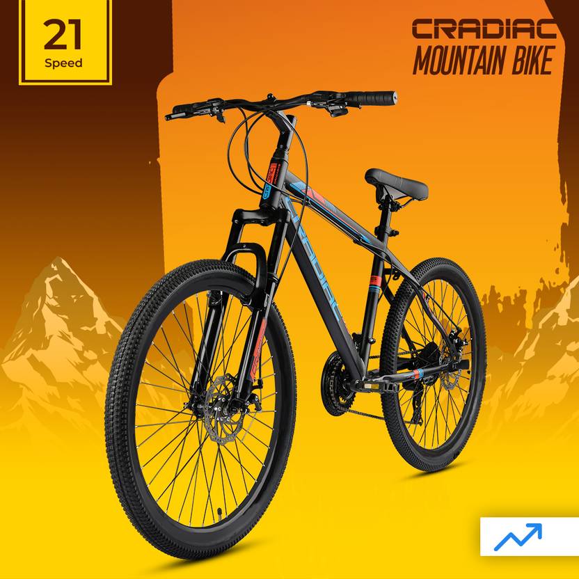 CRADIAC GLOBETROTTER 21 SPEED 26 T Mountain Cycle Price in India - Buy ...