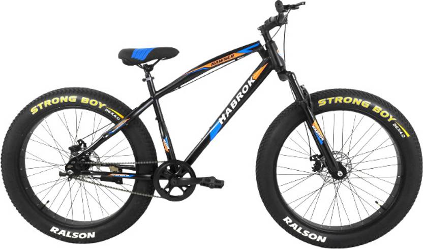 habrok bikes FATBIKE-SINGLE-SPEED 27.5 T Fat Tyre Cycle Price in India ...