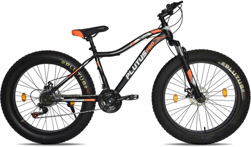 PLUTUS Super Fat Bike with 21 Gears Multi Speed, Fat Cycle with Dual ...