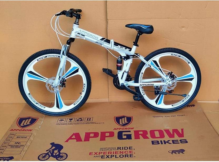 Appgrow cycle 26T 21speed DDB for 12+ years (unisex) 26 T Folding Bikes ...