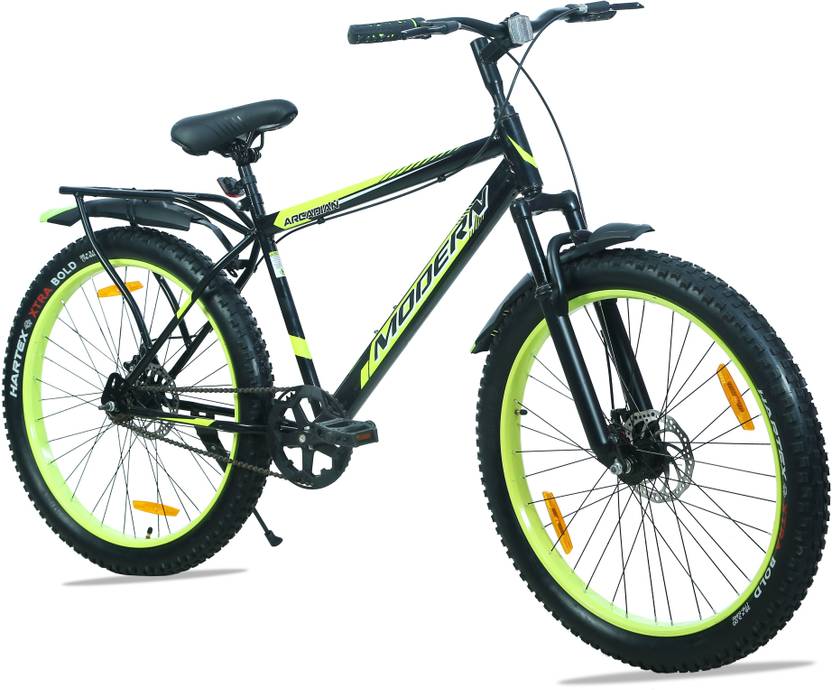 MODERN Arcadian 26t cycle Fat Tyre Disc Brake with Front suspension 26 ...