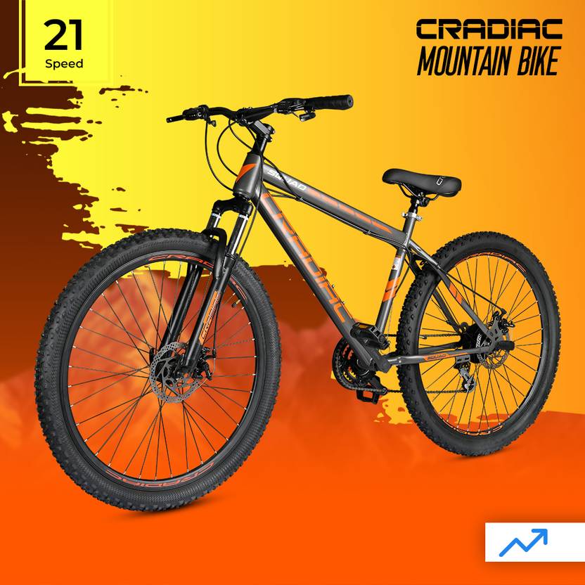 CRADIAC SQUAD 21 GREY ORANGE 29 T Mountain Cycle Price in India - Buy ...