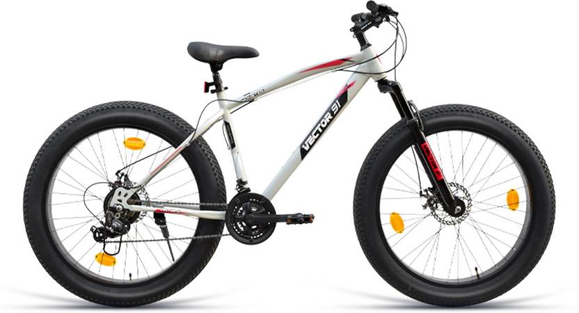 Vector 91 Monster Fat Bike with 21 Speed Shimano Gear 26 T (inch) Fat ...