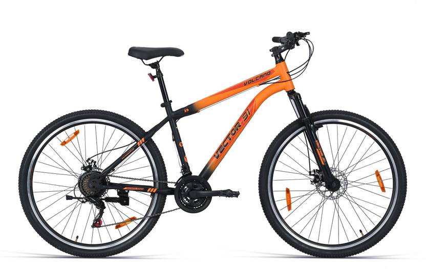 Vector 91 Volcano with Shimano Gears and Dual Disc 29 T (inch) Mountain ...