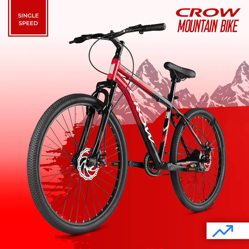 Crow STINGER SINGLE SPEED | DUAL DISC | FRONT SUSPENSION | FULLY FITTED ...