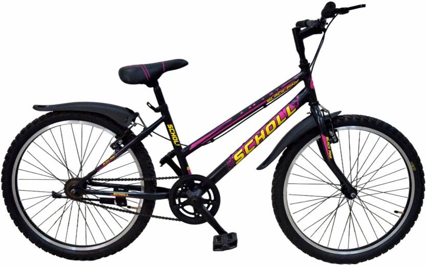 Scholl Premium Cycle, 24-inch, Steel frame, Lightweight Bike, Extra ...