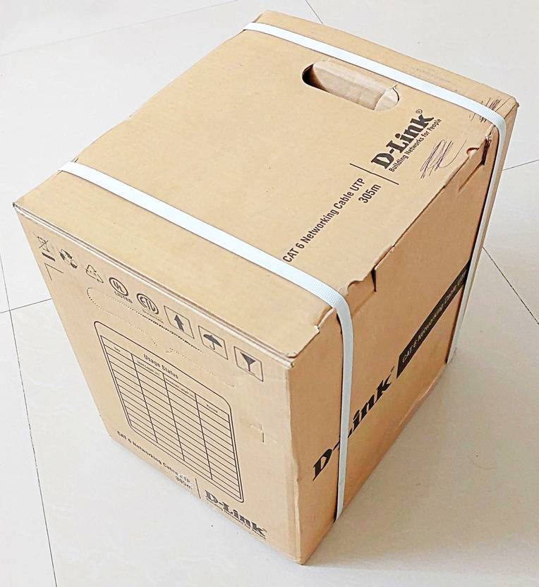 D-Link LAN Cable 305 m NCB-C6UGRYR-305 - D-Link : Flipkart.com