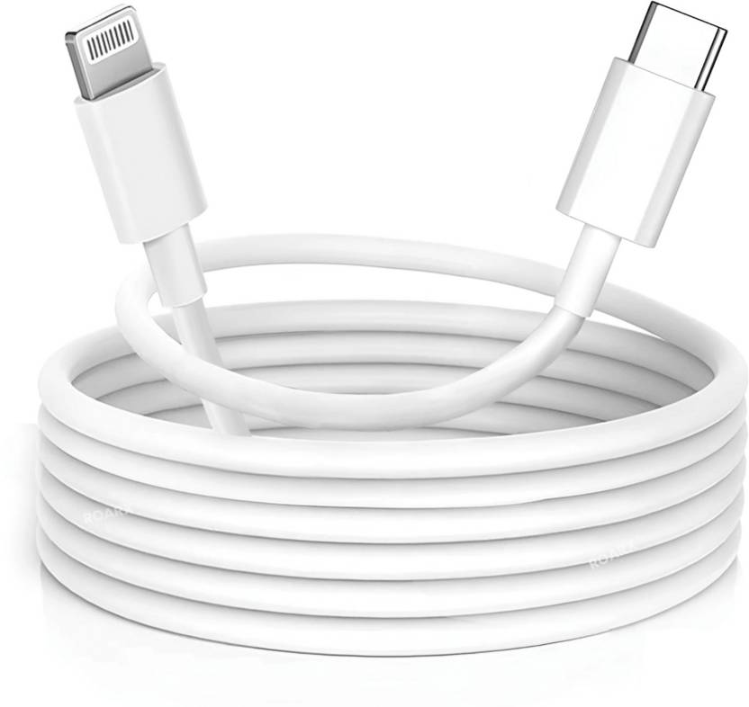 RoarX Lightning Cable 1 m Original 20w PD iphone charger cable wire for ...