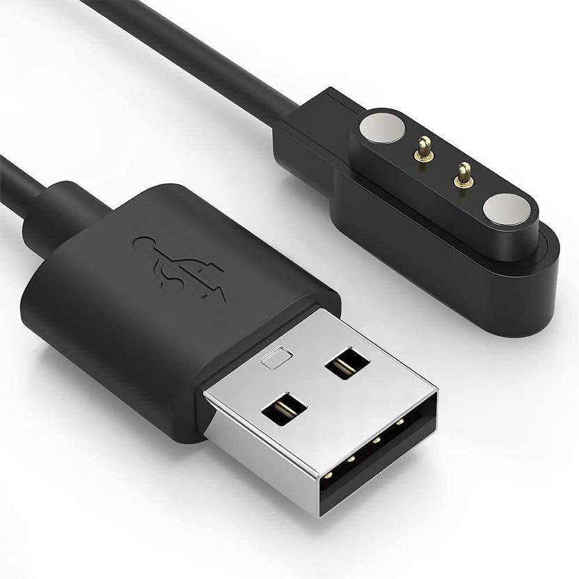 ModishOmbre Magnetic Charging Cable 0.45 m 2 Pin Smartwatch Charger ...