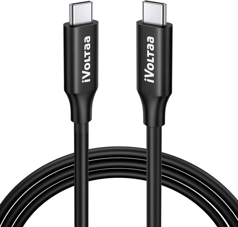 iVoltaa USB Type C Cable 1 m PD 100W C2C - iVoltaa : Flipkart.com