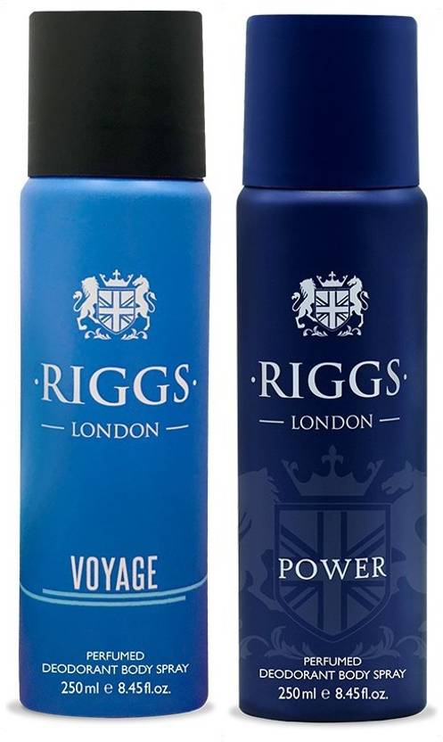 RIGGS London Voyage + Power Deodorant Spray - For Men - Price in India ...