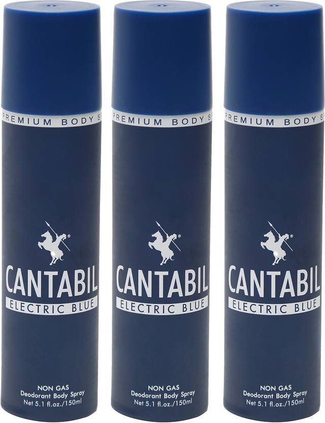 CANTABIL Electric Blue Body Spray - For Men - Price in India, Buy ...