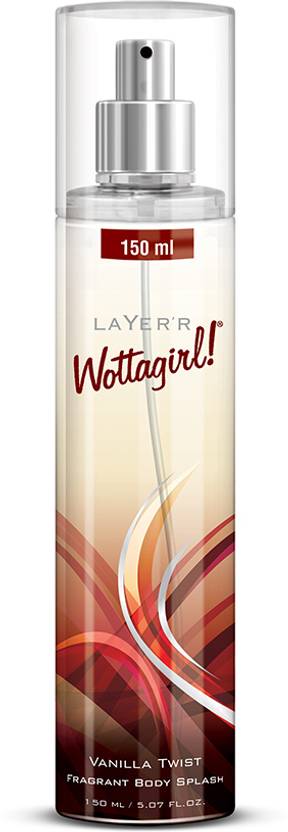 LAYER'R Wottagirl Vanilla Twist Long Lasting Fragrance Body Spray - For ...