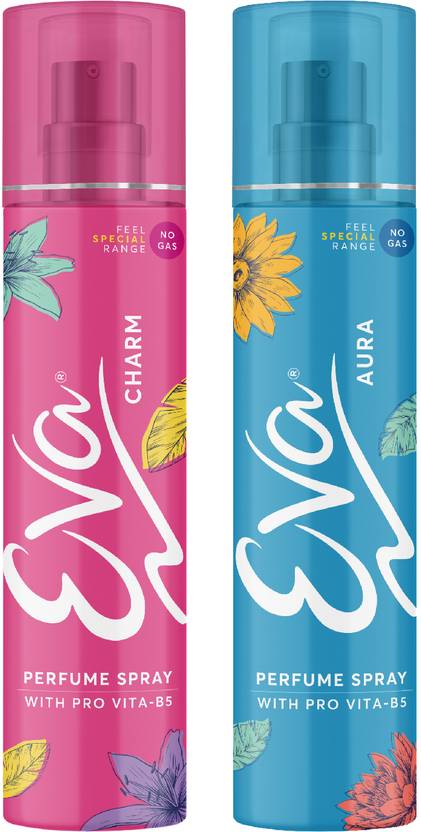 Buy EVA Aura & Charm no Gas Perfume Spray with mandrine orange & fresh ...