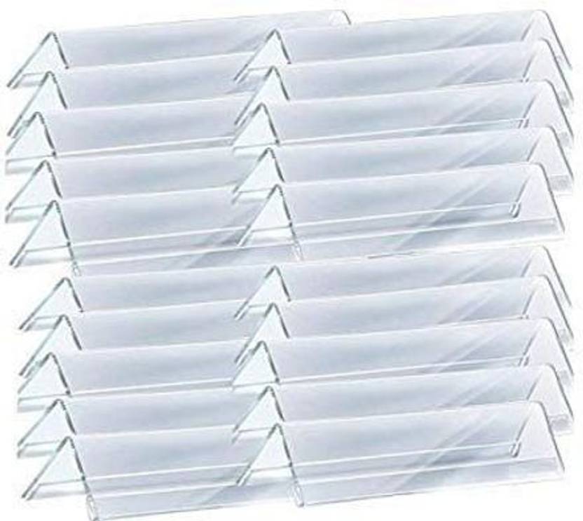 Flipkart.com | DELITON 2 Compartments Acrylic Acrylic Name Plate Table ...