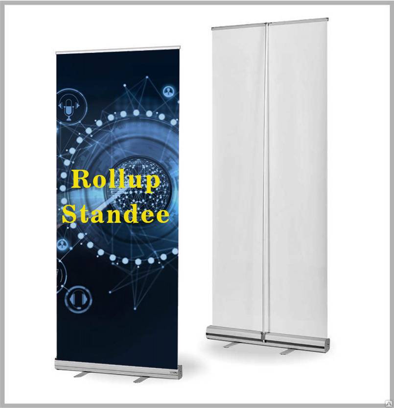 Flipkart.com | RFDECOR 1 Compartments ALUMINIUM ROLLUP STANDEE FOR ...