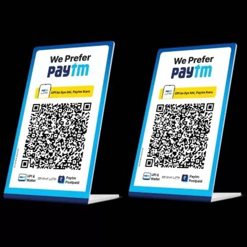 Flipkart.com | Ganesh 2 Compartments Acrylic QR Code Display Stand L ...