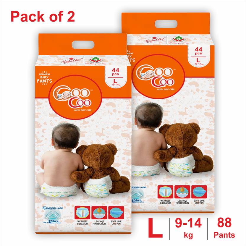 Coo Coo Baby Pullup Diaper Pants - L - Buy 88 Coo Coo Pant Diapers for ...