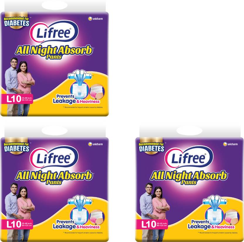 LIFREE Diaper Pants | High Absorption | Comfort Fit for Peaceful Sleep ...