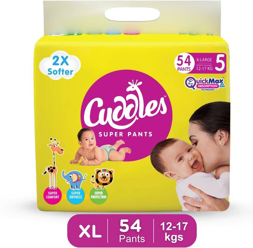 Cuddles - Super Pants Pant Style Diaper - XL - Buy 54 Cuddles - Super ...
