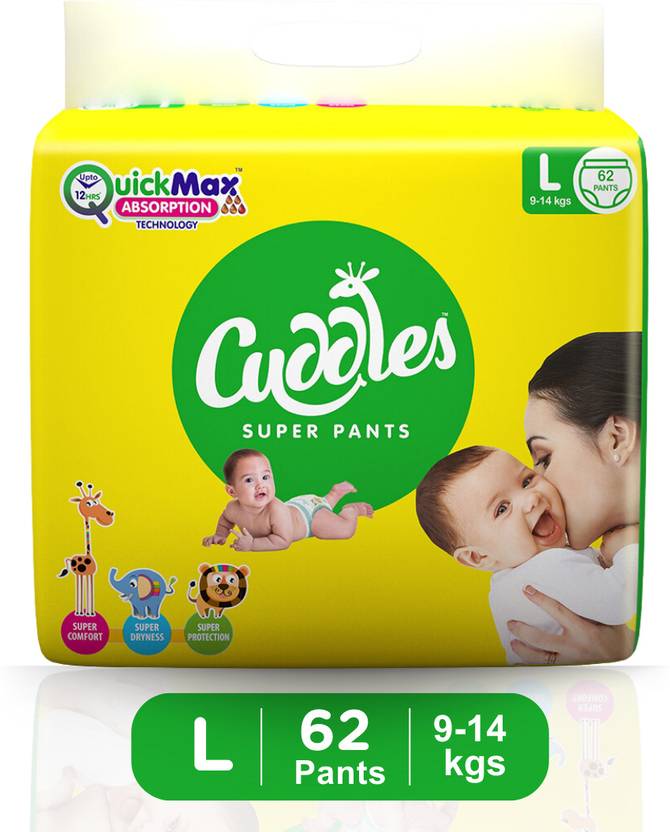 Cuddles - Super Pants Style Diaper - L - Buy 62 Cuddles - Super Pants ...