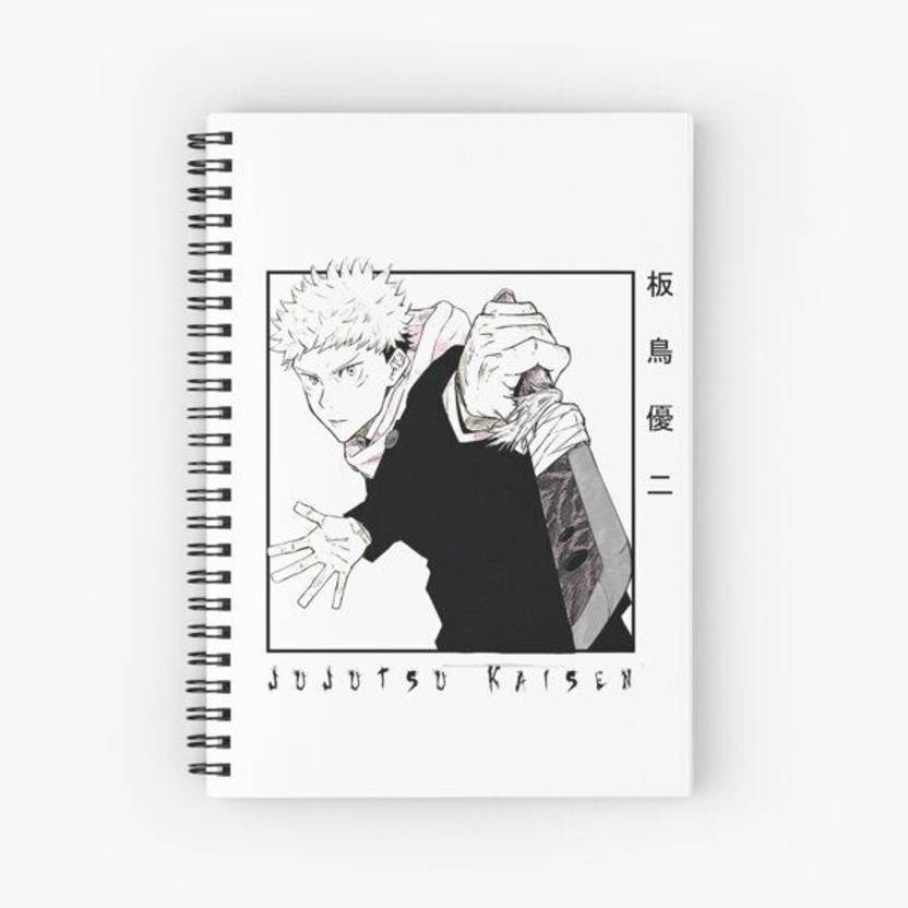 craft maniacs JUJUTSU KAISEN NOTEBOOKS A5 Note Book RULED 160 Pages ...