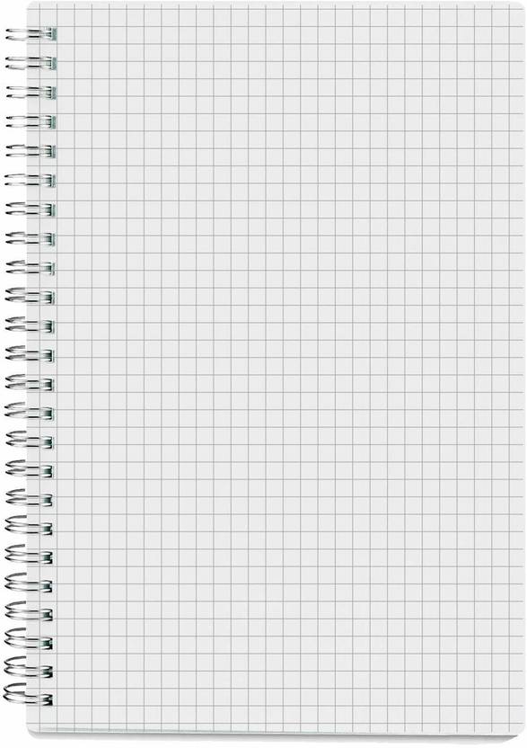 Nokingo Spiral Notebook - A5, 80 Sheets/160 Pages, 100gsm Paper, Grid ...