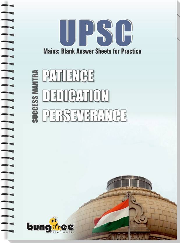 Bungbee UPSC mains (640 Pages) Answer Writing Practice Booklet - Pack ...