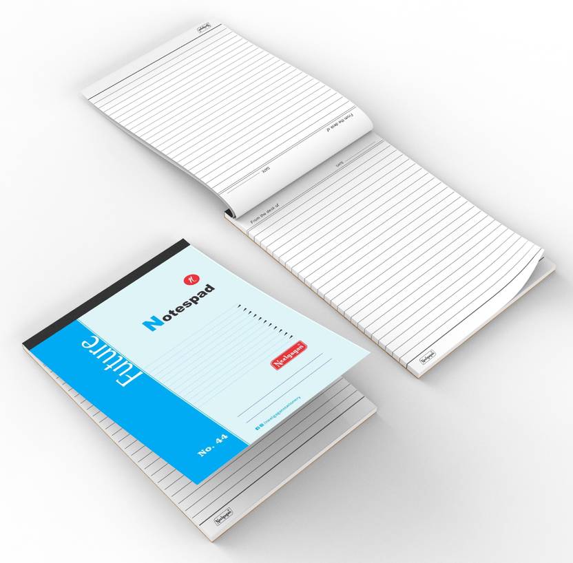 NEELGAGAN Slip Pad No. 44 (Type: Ruled with 80 Pages) (18.0 cm x 25.0 ...