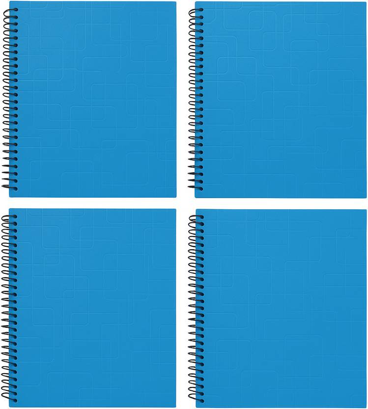 InkBlook Write Note Book A4 Notebook Unruled 200 Pages Price in India ...