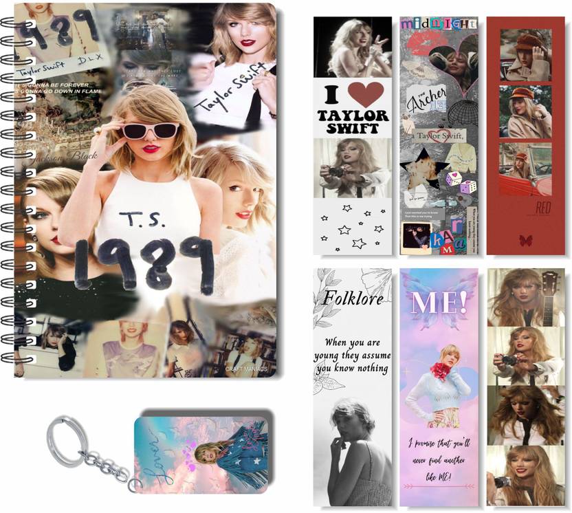 craft maniacs 2023 TAYLOR DIARY + TWO FREEBIE COLLECTION A5 Diary RULED ...