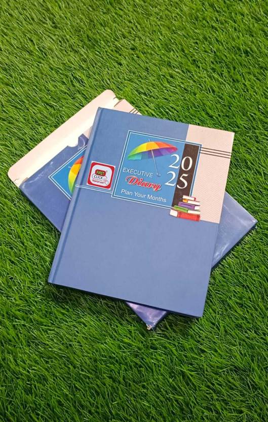 First Click New Year Diary 2025 with Dates Planner Full Page Per Day ...