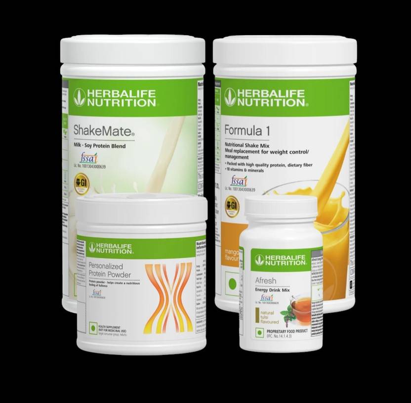 Herbalife Nutrition FORMULA 1 SHAKE STRAWBERRY-PROTEIN POWDER 200GM ...
