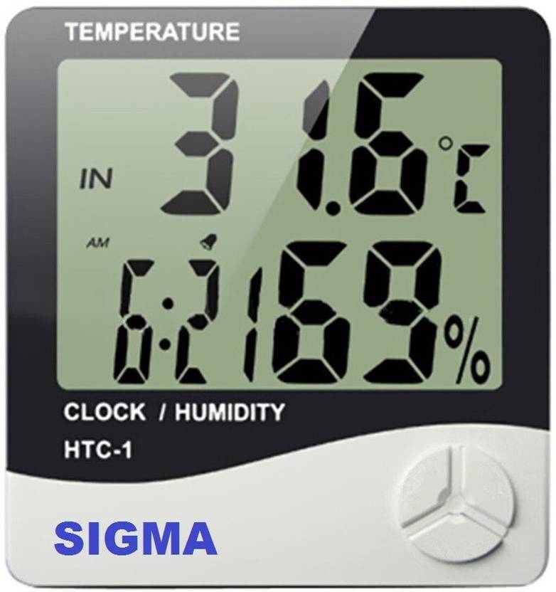 SIGMA HTC-1 Temperature Cum Humidity Meter Thermometer - SIGMA ...